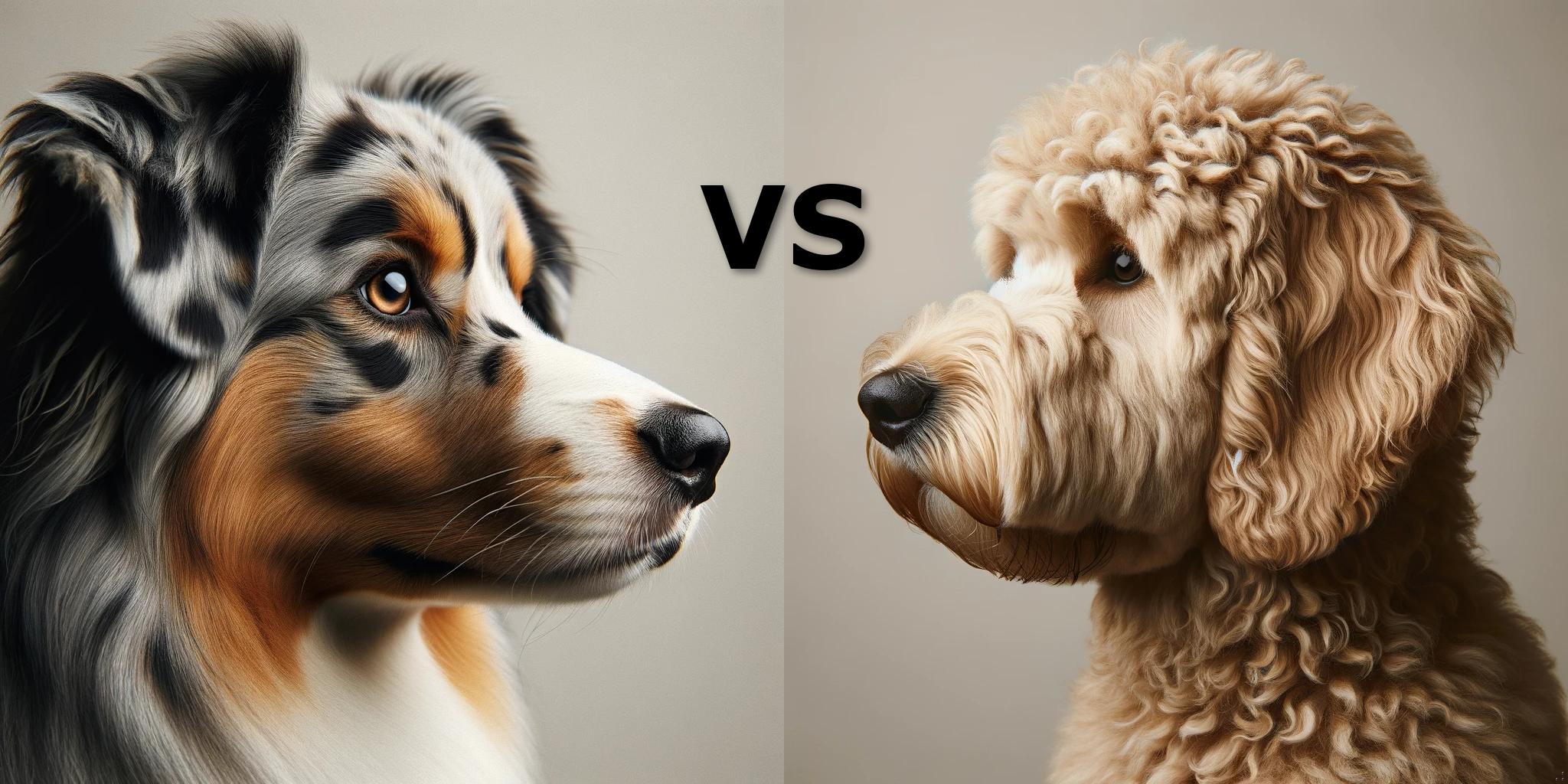 Australian Shepherd vs Labradoodle - My Dog Breeds