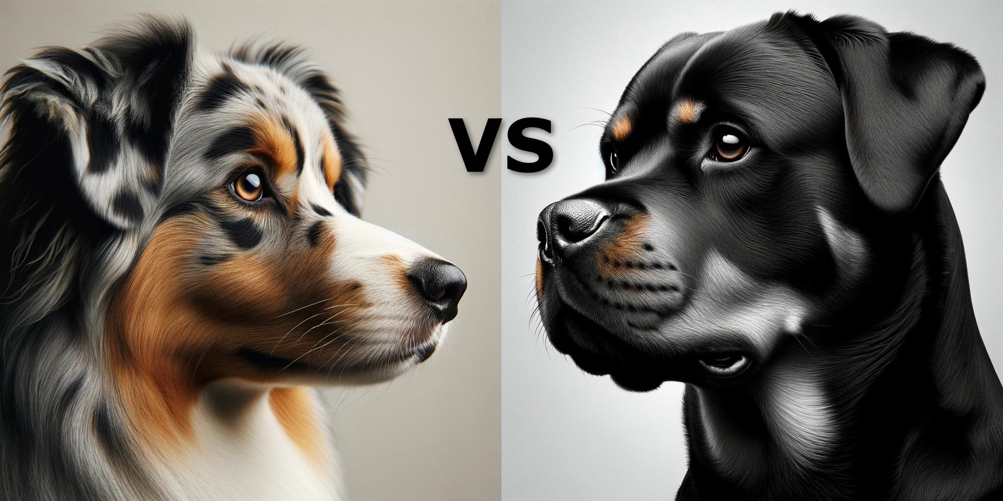 Australian Shepherd vs Rottweiler - My Dog Breeds