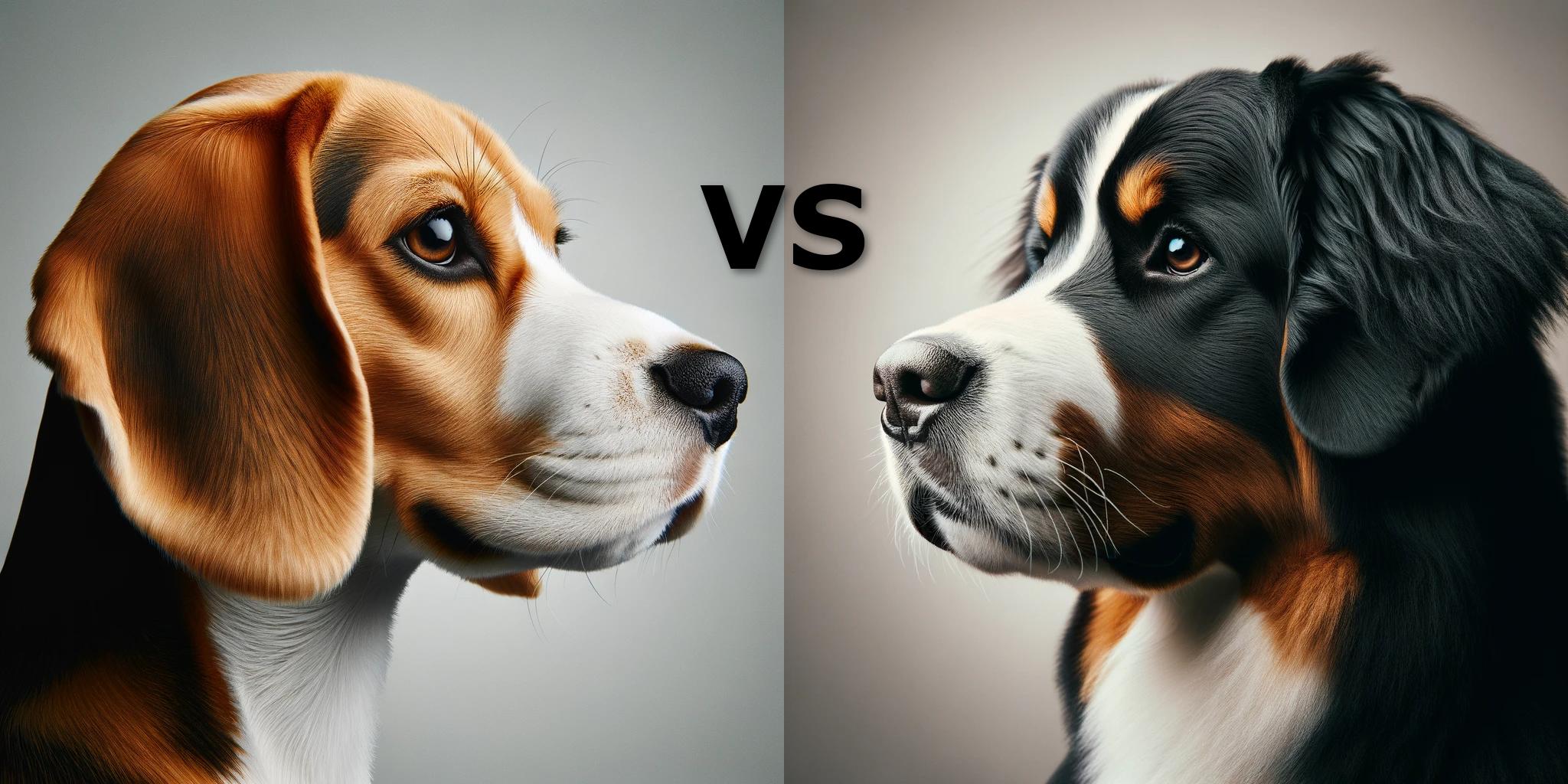 Beagle vs Bernese Mountain Dog - My Dog Breeds