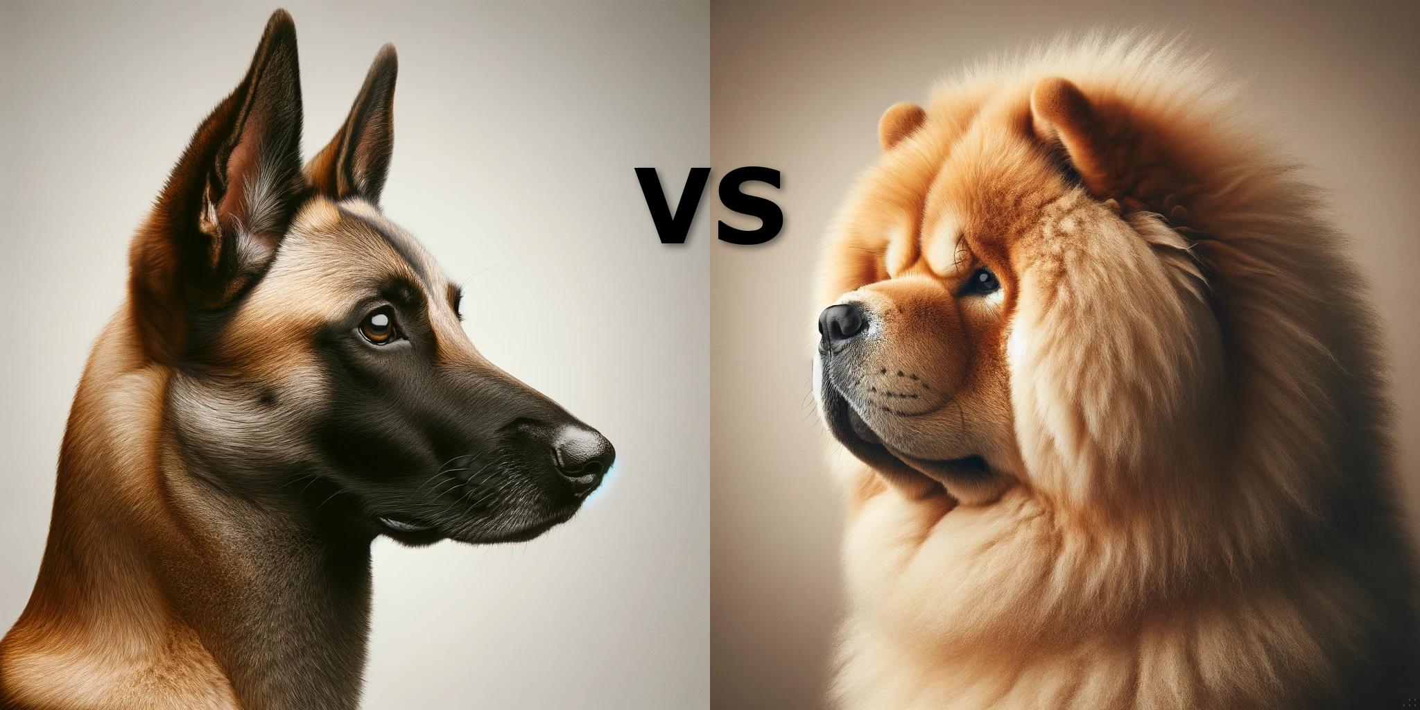 Belgian Malinois vs Chow Chow - My Dog Breeds