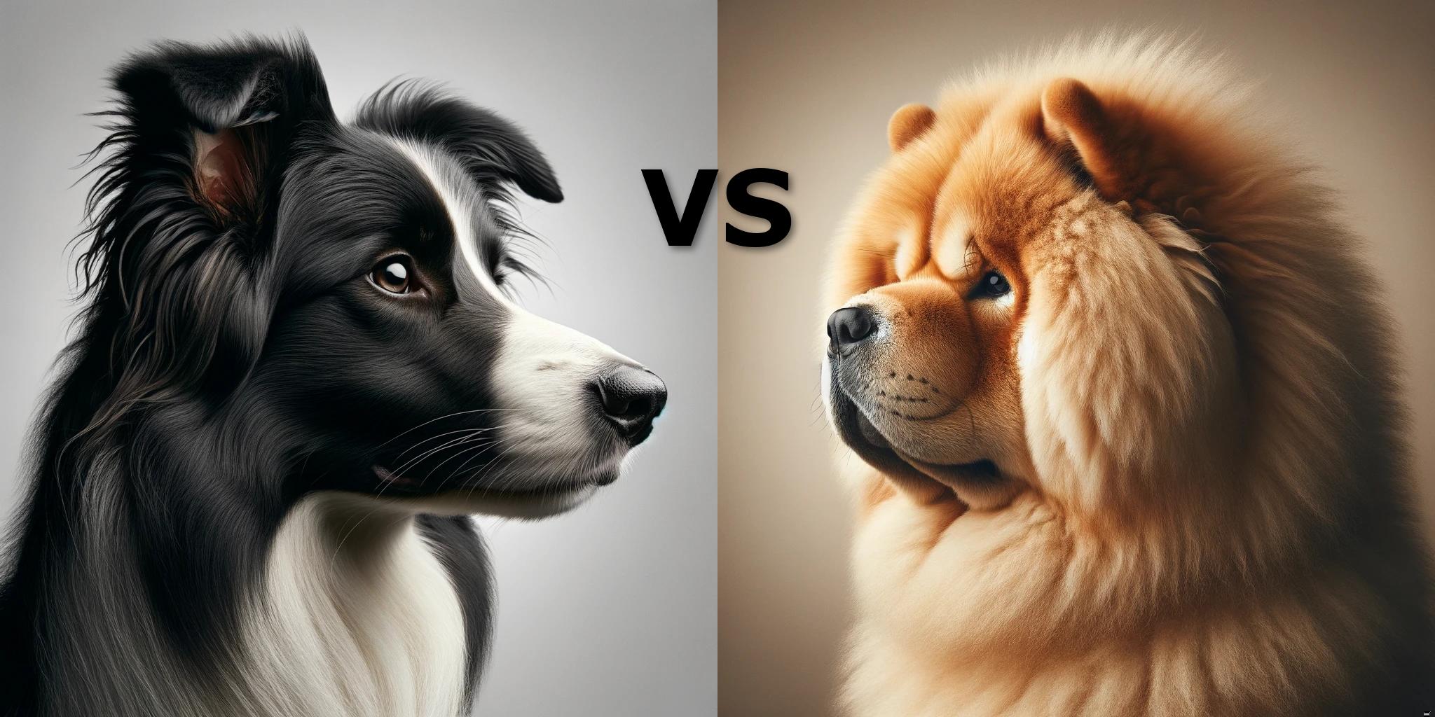 Border Collie vs Chow Chow - My Dog Breeds