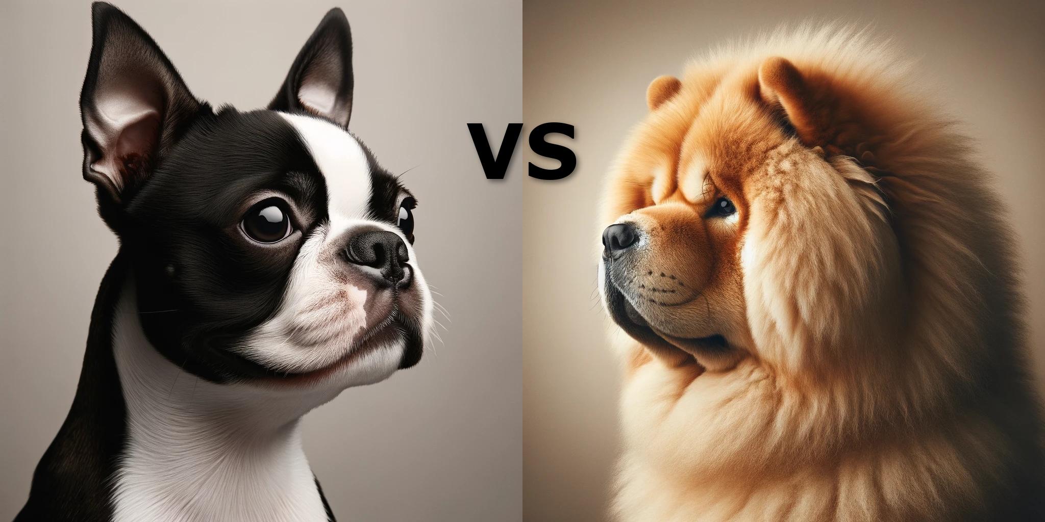 Boston Terrier vs Chow Chow - My Dog Breeds