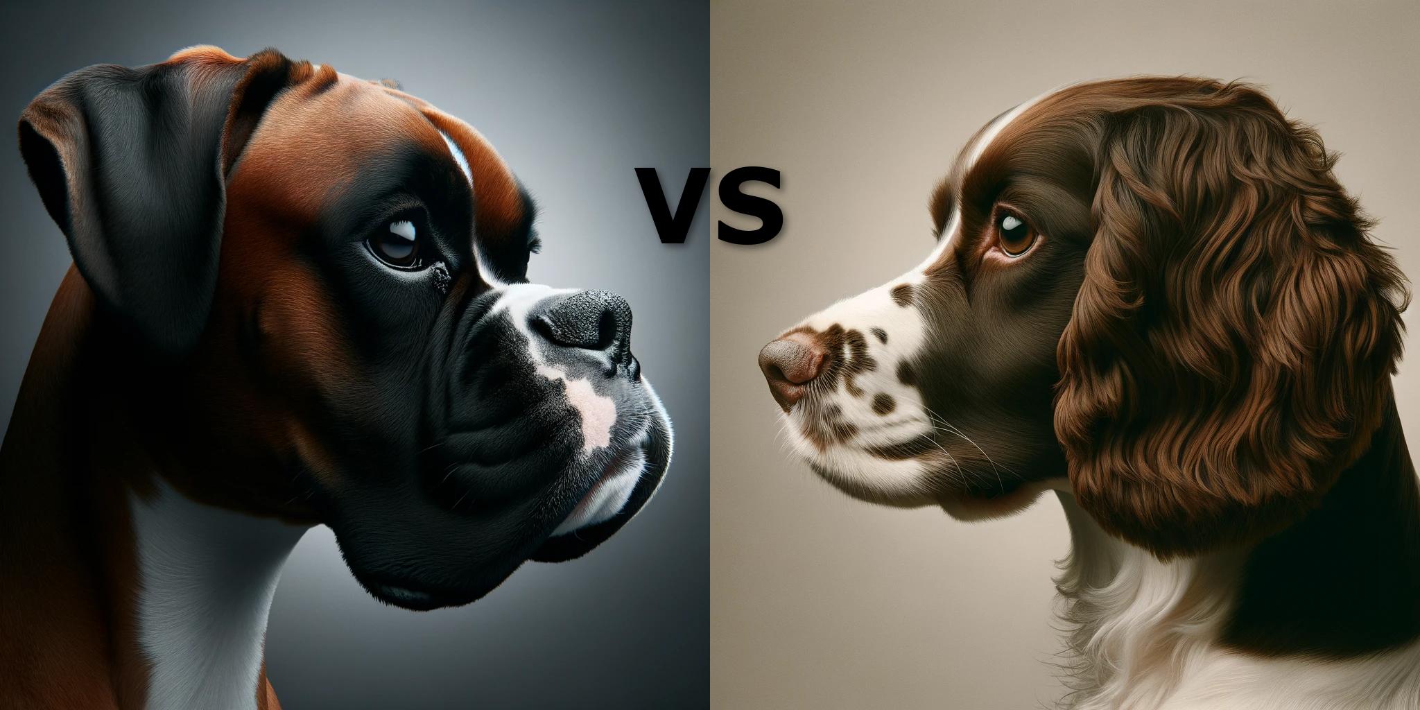 Boxer vs English Springer Spaniel - My Dog Breeds
