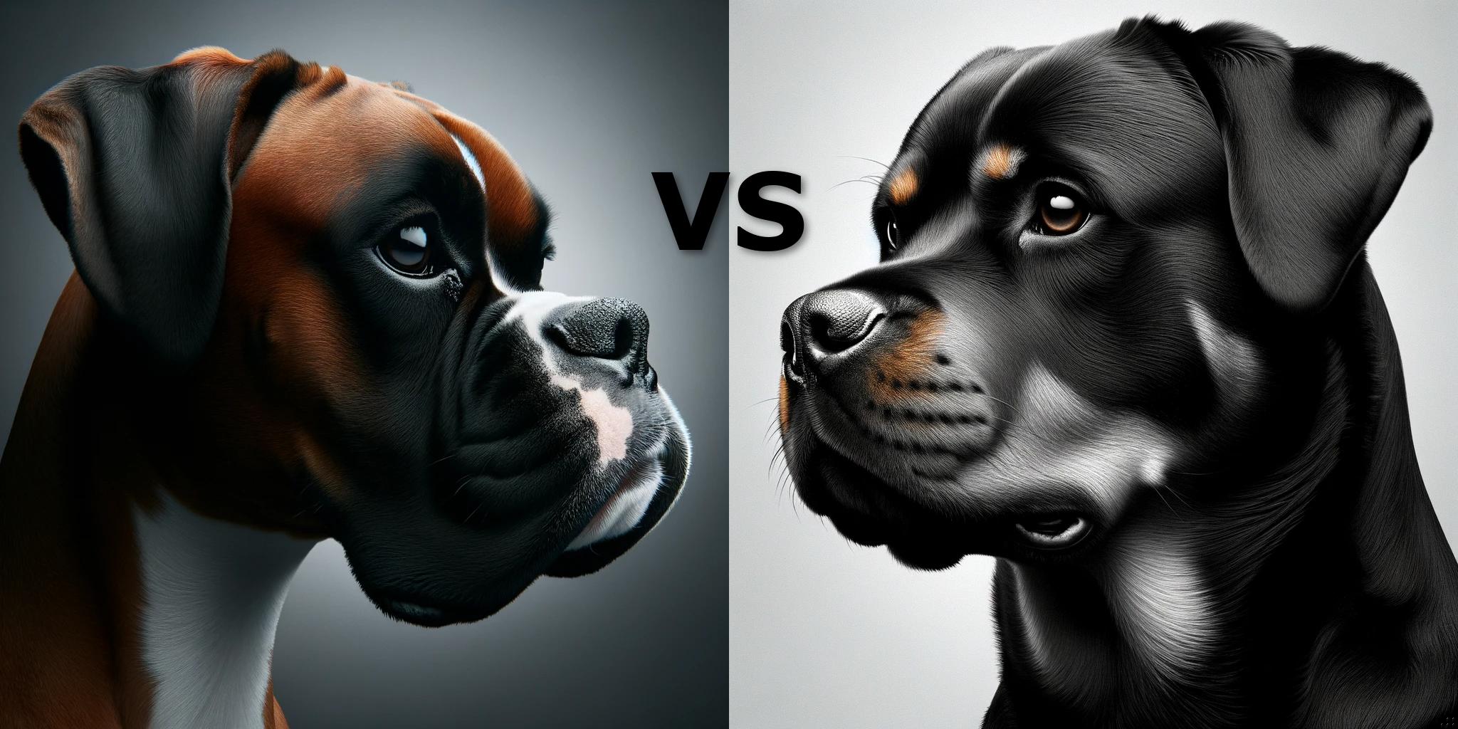 Boxer vs Rottweiler - My Dog Breeds