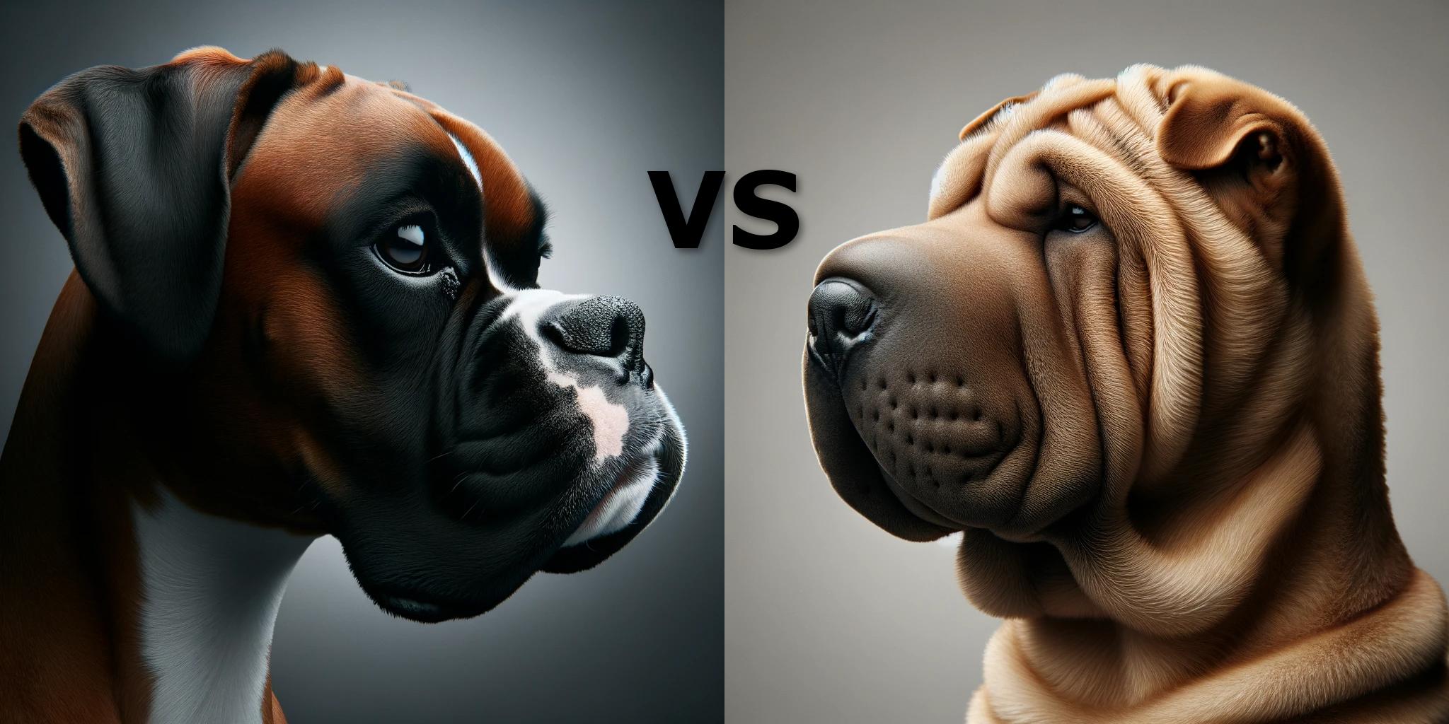Boxer vs Shar Pei - My Dog Breeds