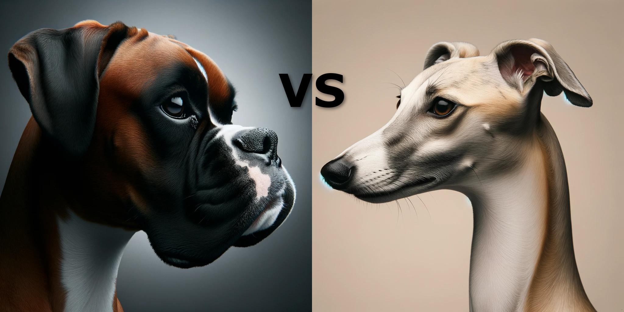 Boxer vs Whippet - My Dog Breeds