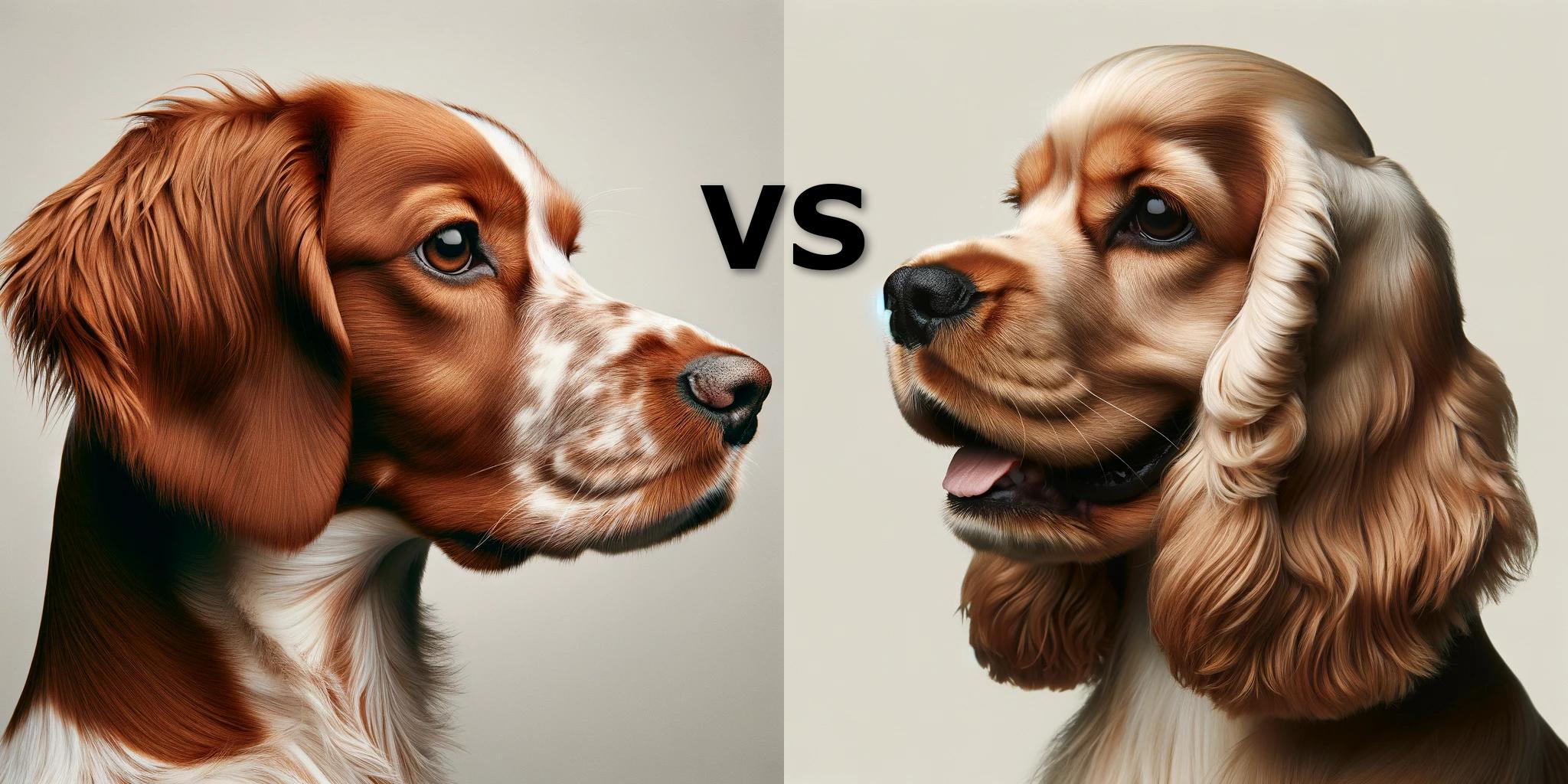 Brittany Spaniel vs English Cocker Spaniel - My Dog Breeds