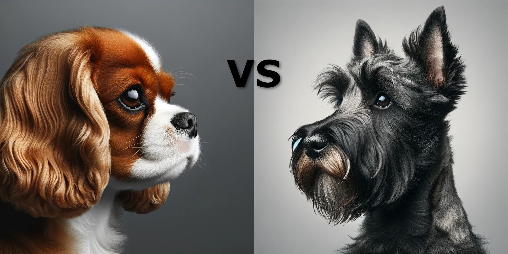 Cavalier King Charles Spaniel vs Scottish Terrier - My Dog Breeds