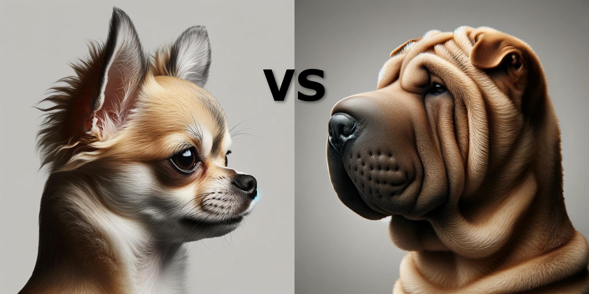 Chihuahua vs Shar Pei - My Dog Breeds