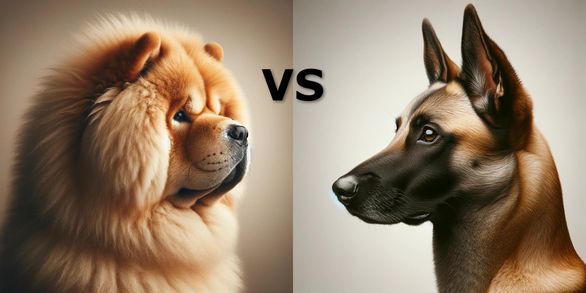 Chow Chow vs Belgian Malinois - My Dog Breeds