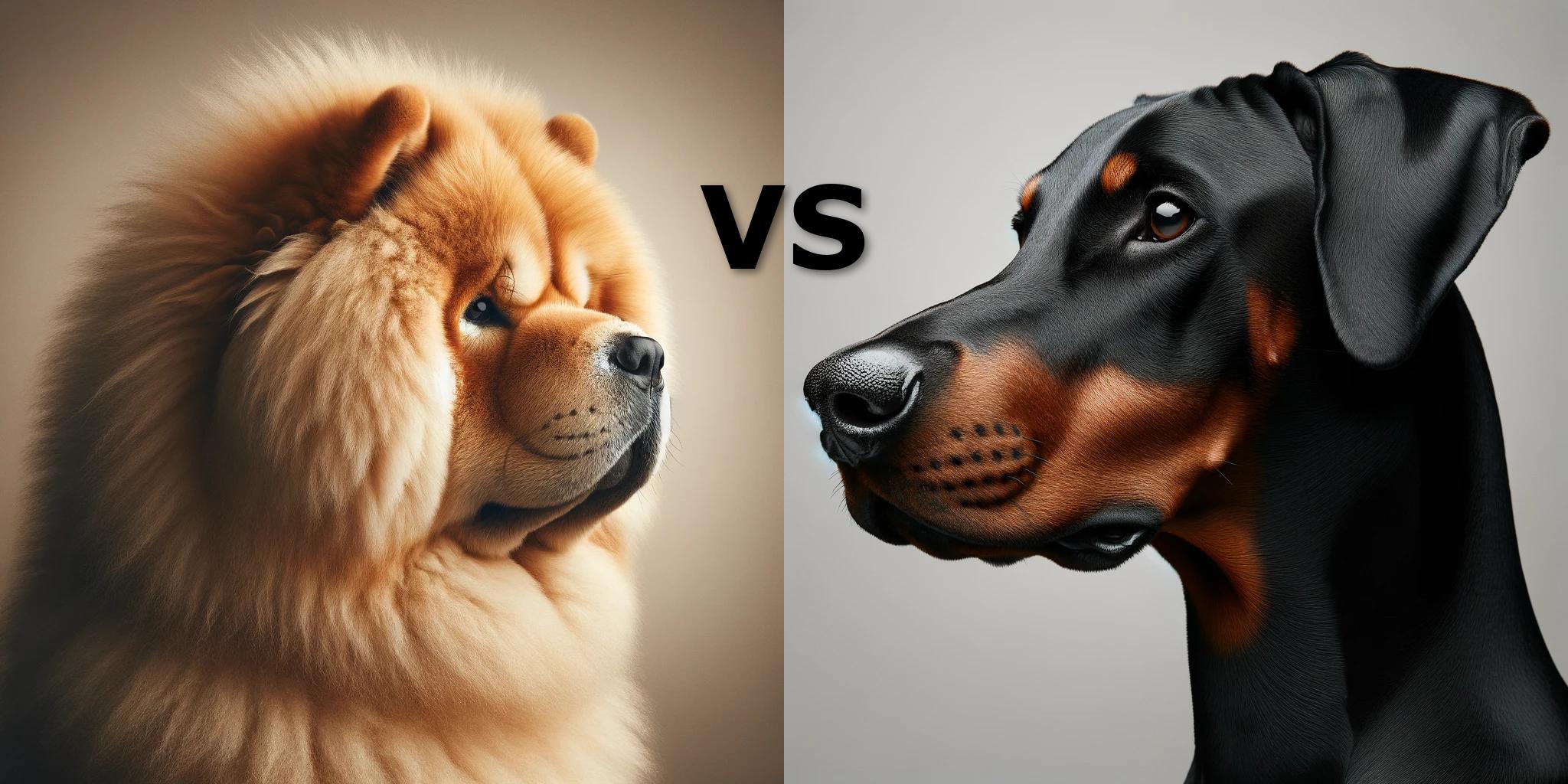 Chow Chow vs Doberman Pinscher - My Dog Breeds