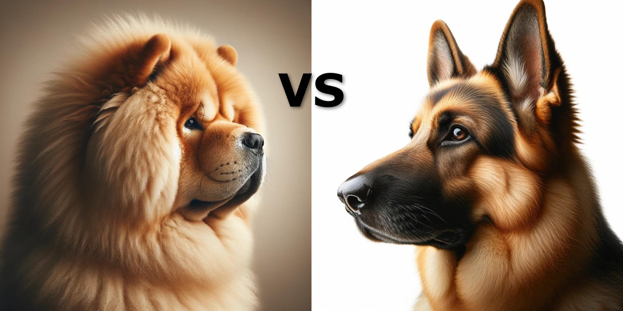 Chow Chow vs German Shepherd - My Dog Breeds