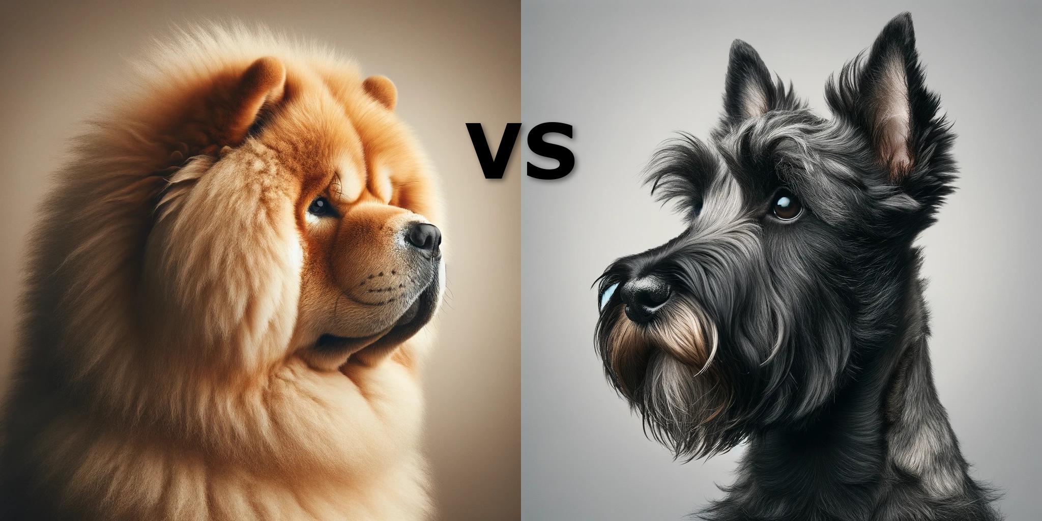 Chow Chow vs Scottish Terrier - My Dog Breeds