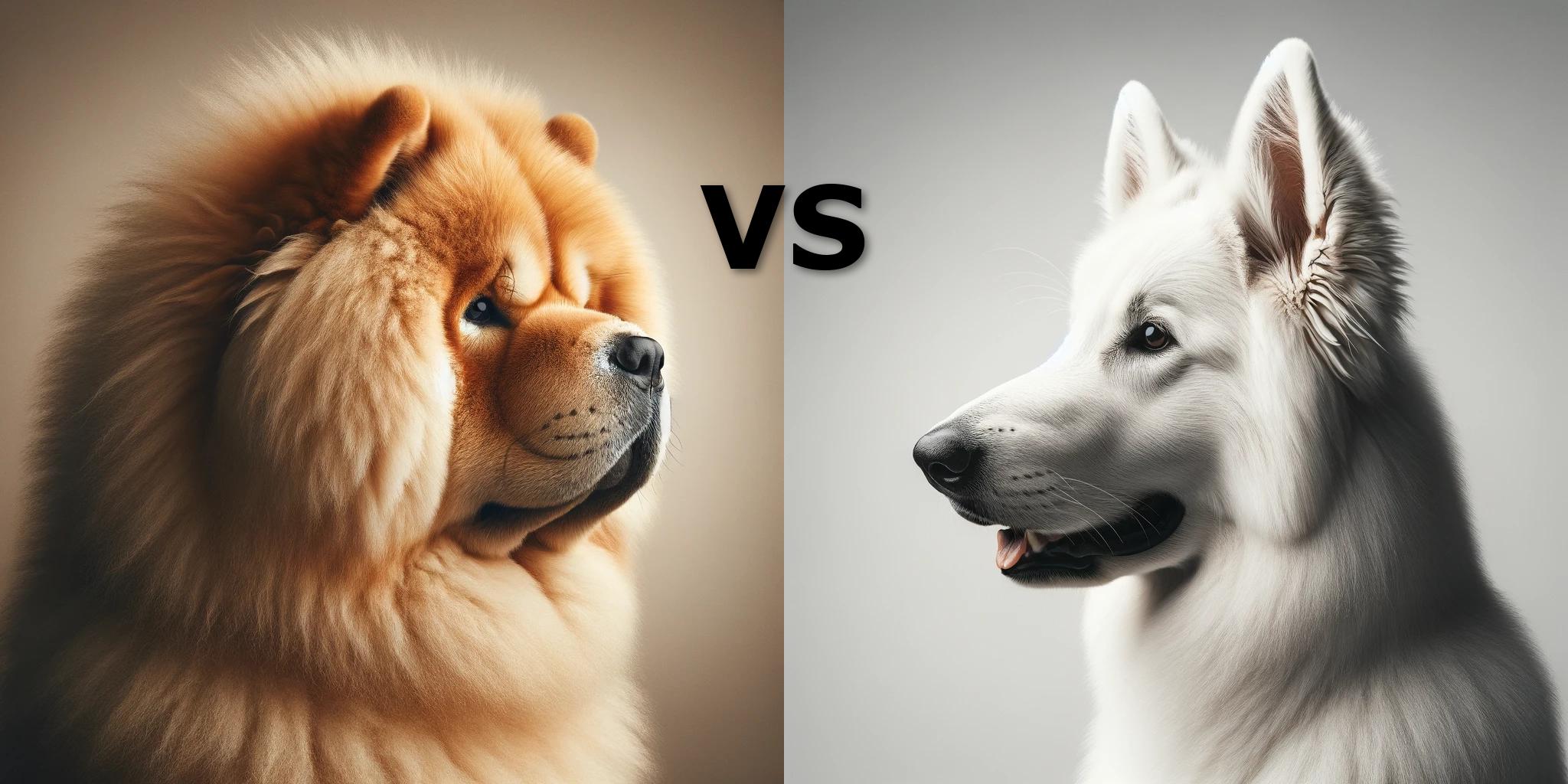 Chow Chow vs Swiss White Shepherd - My Dog Breeds