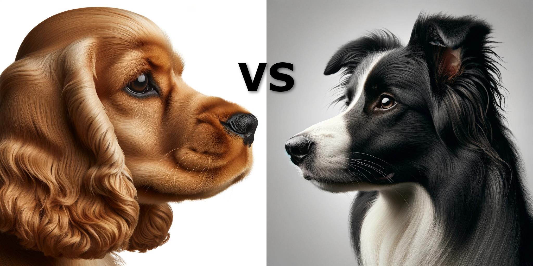 Cocker Spaniel vs Border Collie - My Dog Breeds