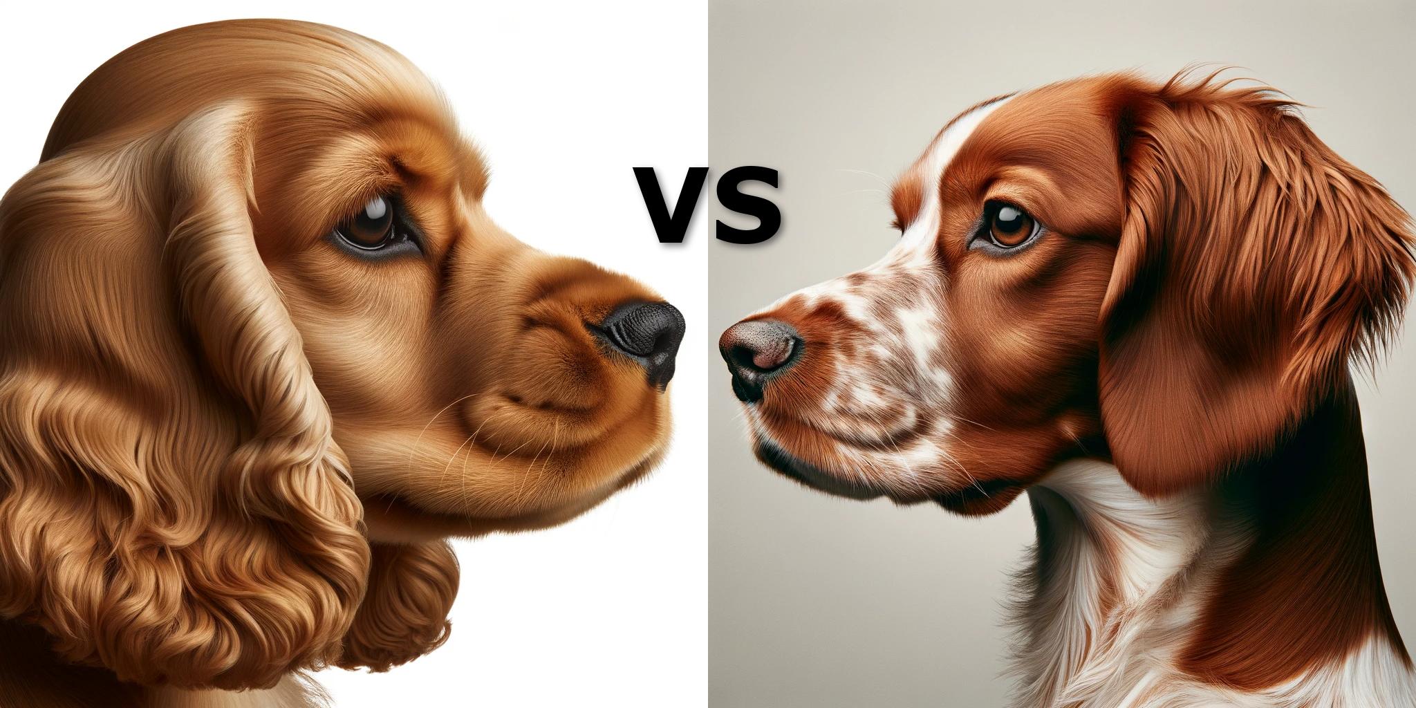 Cocker Spaniel vs Brittany Spaniel - My Dog Breeds