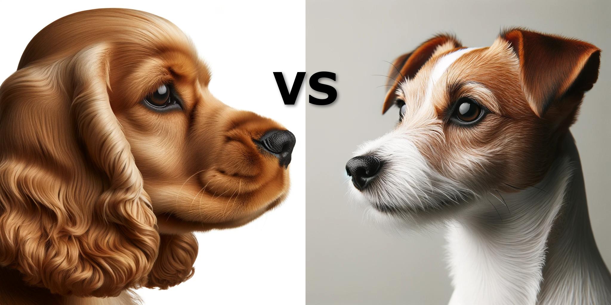 Cocker Spaniel vs Jack Russell Terrier - My Dog Breeds