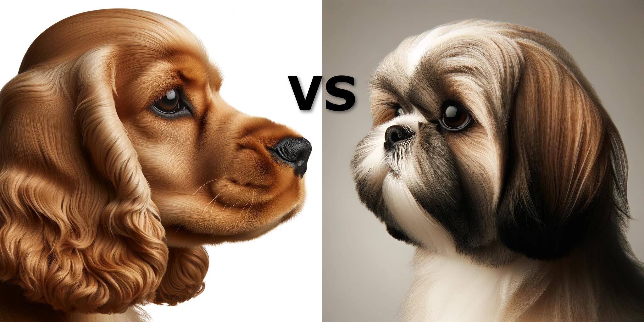 Cocker Spaniel vs Shih Tzu - My Dog Breeds