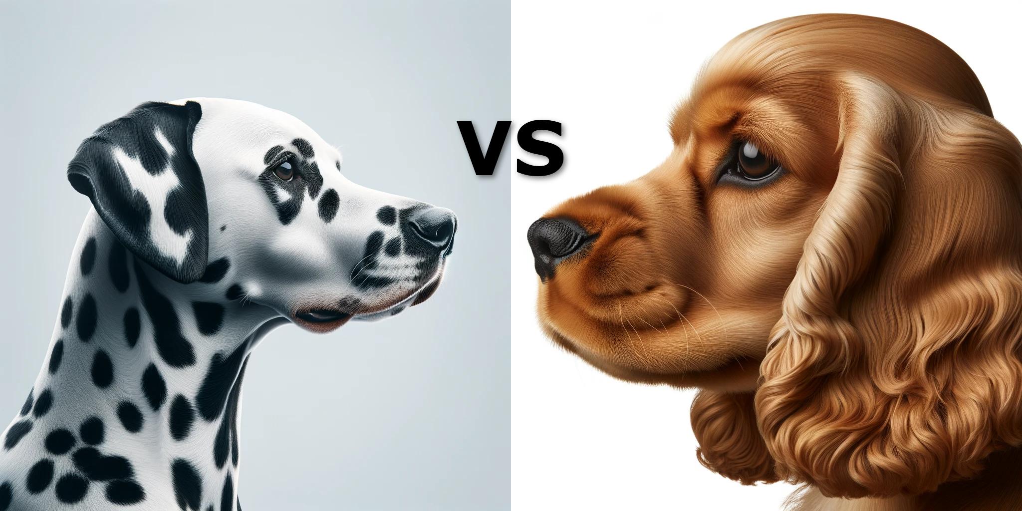 Dalmatian vs Cocker Spaniel - My Dog Breeds