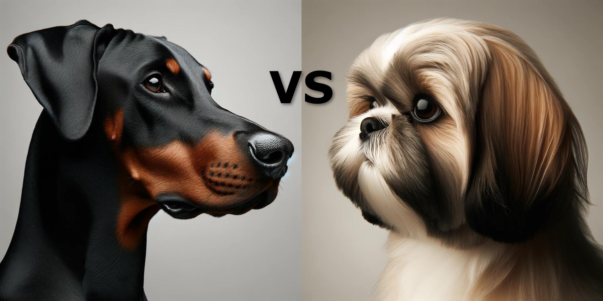 Doberman Pinscher vs Shih Tzu - My Dog Breeds
