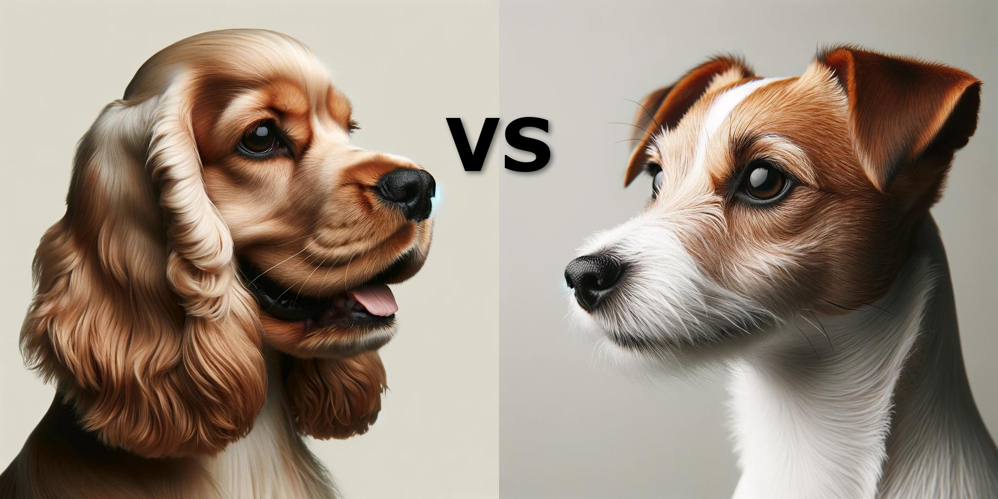 English Cocker Spaniel vs Jack Russell Terrier - My Dog Breeds