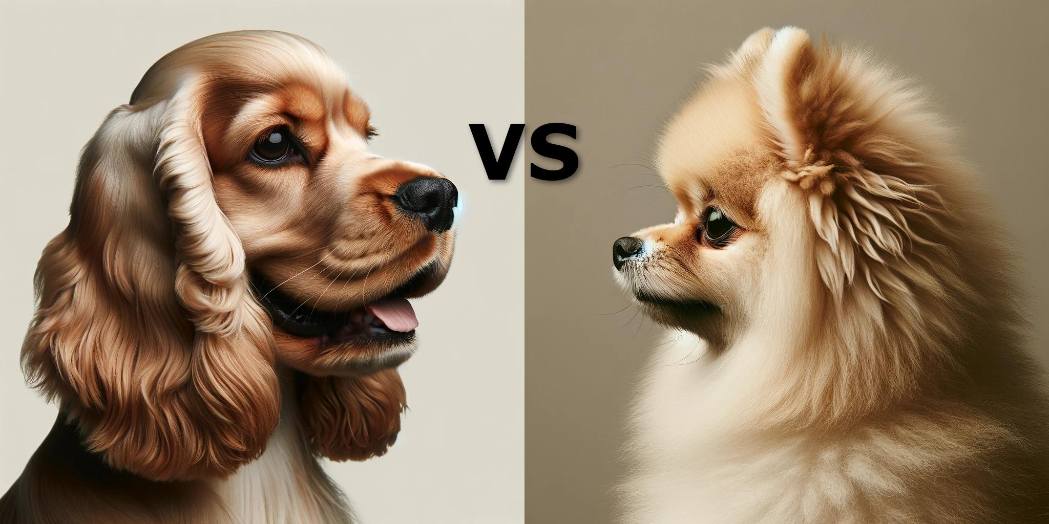 English Cocker Spaniel vs Pomeranian - My Dog Breeds