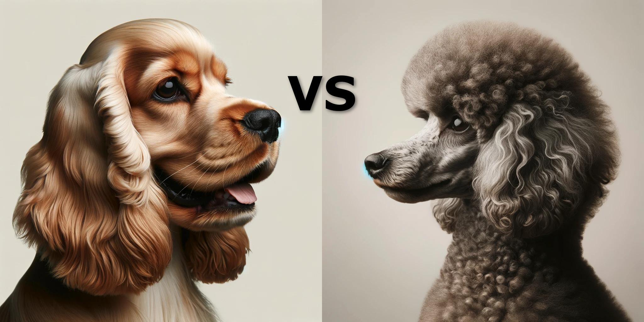 English Cocker Spaniel vs Poodle - My Dog Breeds