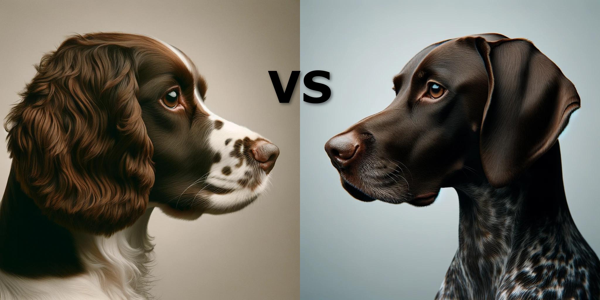 English Springer Spaniel vs German Shorthaired Pointer - My Dog Breeds