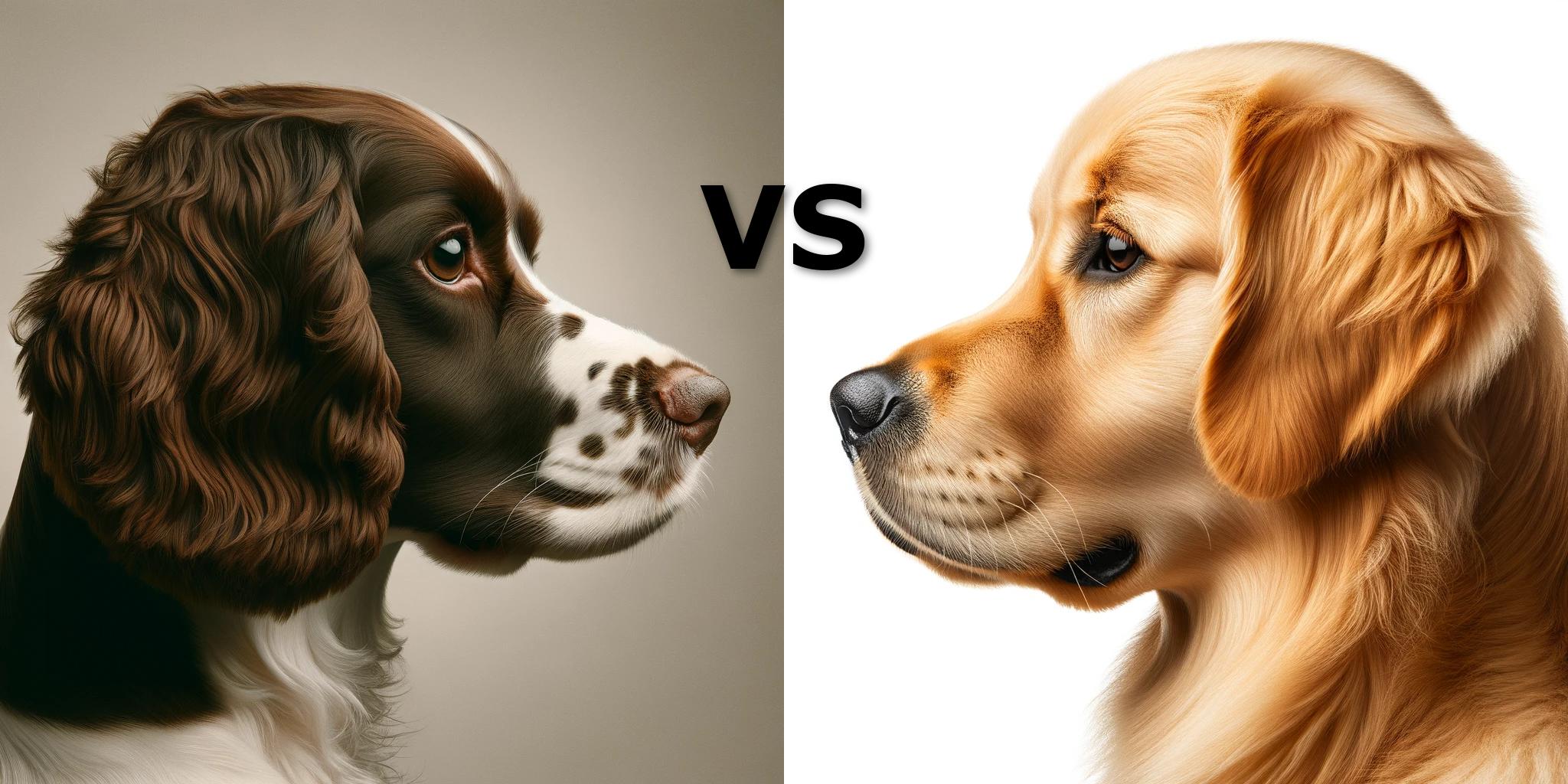 English Springer Spaniel vs Golden Retriever - My Dog Breeds