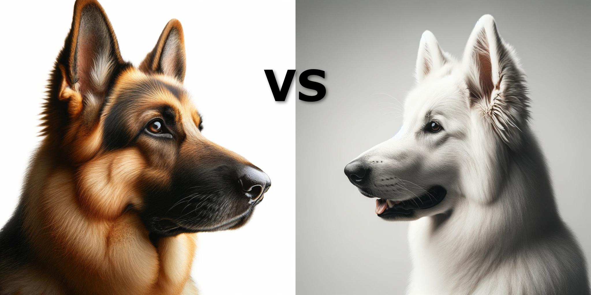 German Shepherd vs Swiss White Shepherd - My Dog Breeds