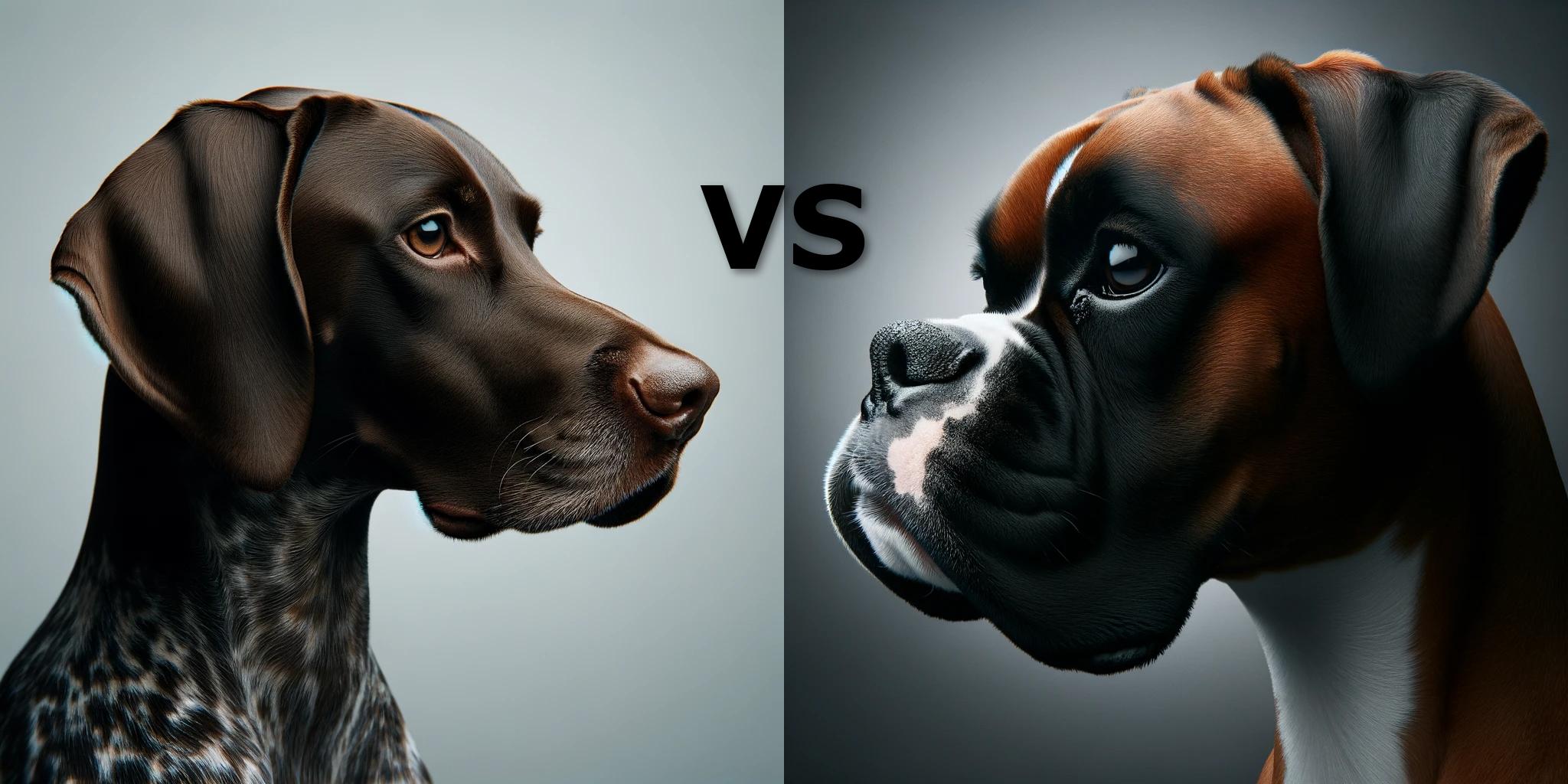 German Shorthaired Pointer vs Boxer - My Dog Breeds