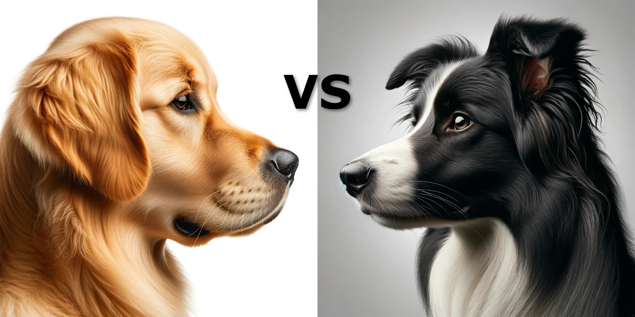 Golden Retriever vs Border Collie - My Dog Breeds