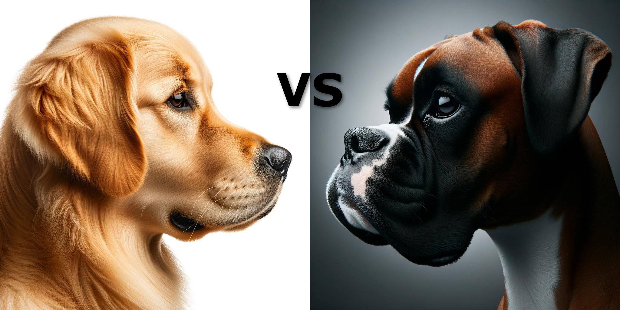 Golden Retriever vs Boxer - My Dog Breeds