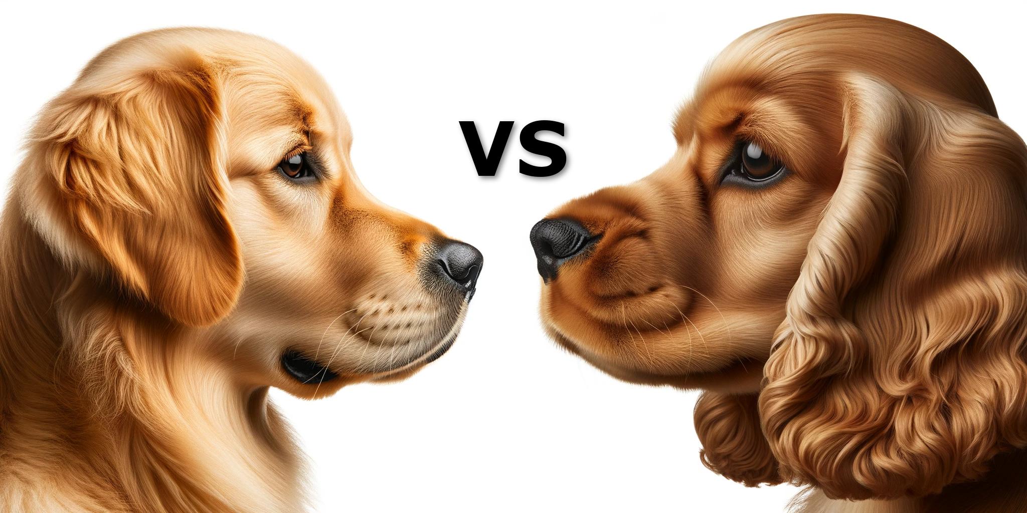 Golden Retriever vs Cocker Spaniel - My Dog Breeds