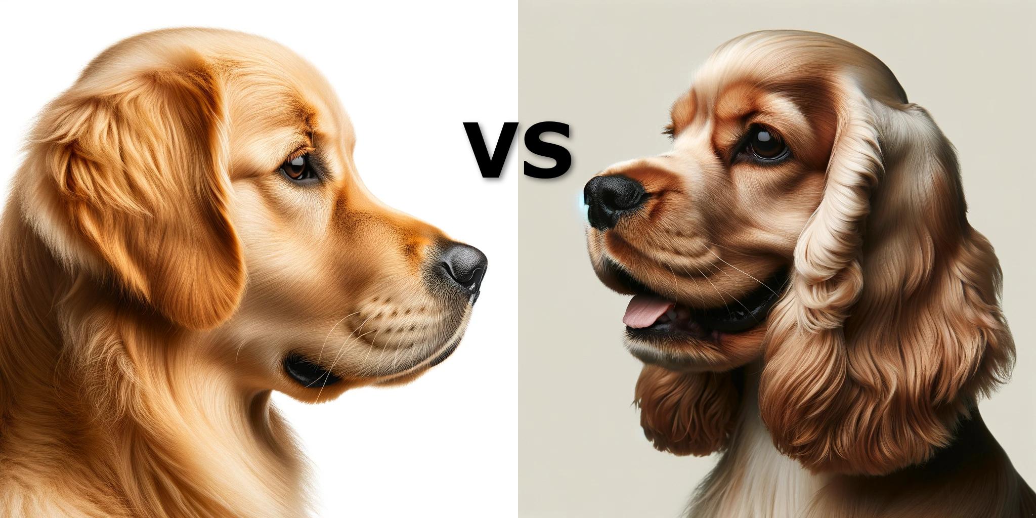 Golden Retriever vs English Cocker Spaniel - My Dog Breeds