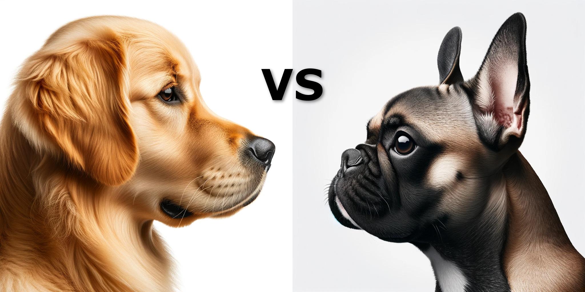 Golden Retriever vs French Bulldog - My Dog Breeds