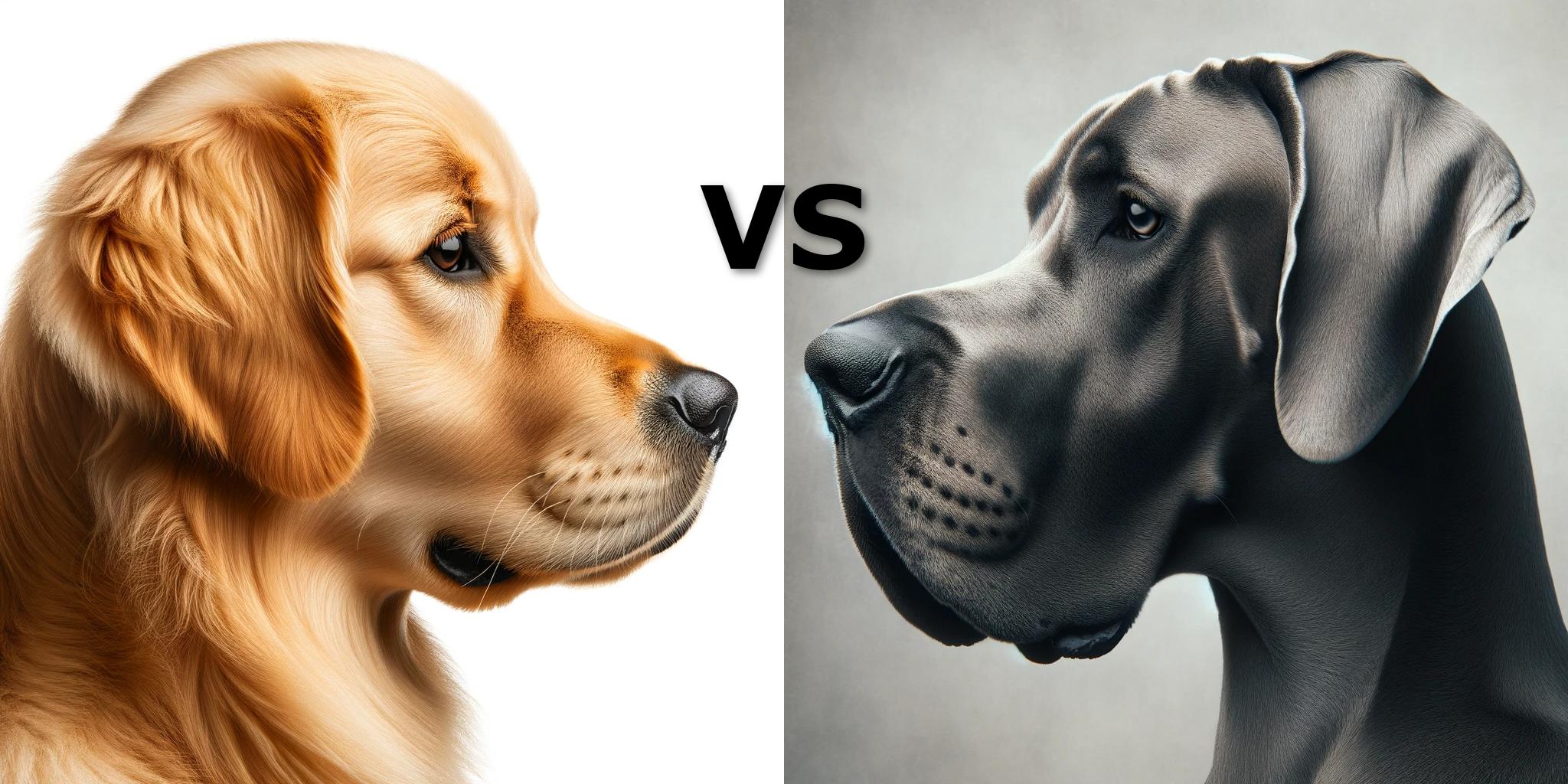 Golden Retriever vs Great Dane - My Dog Breeds