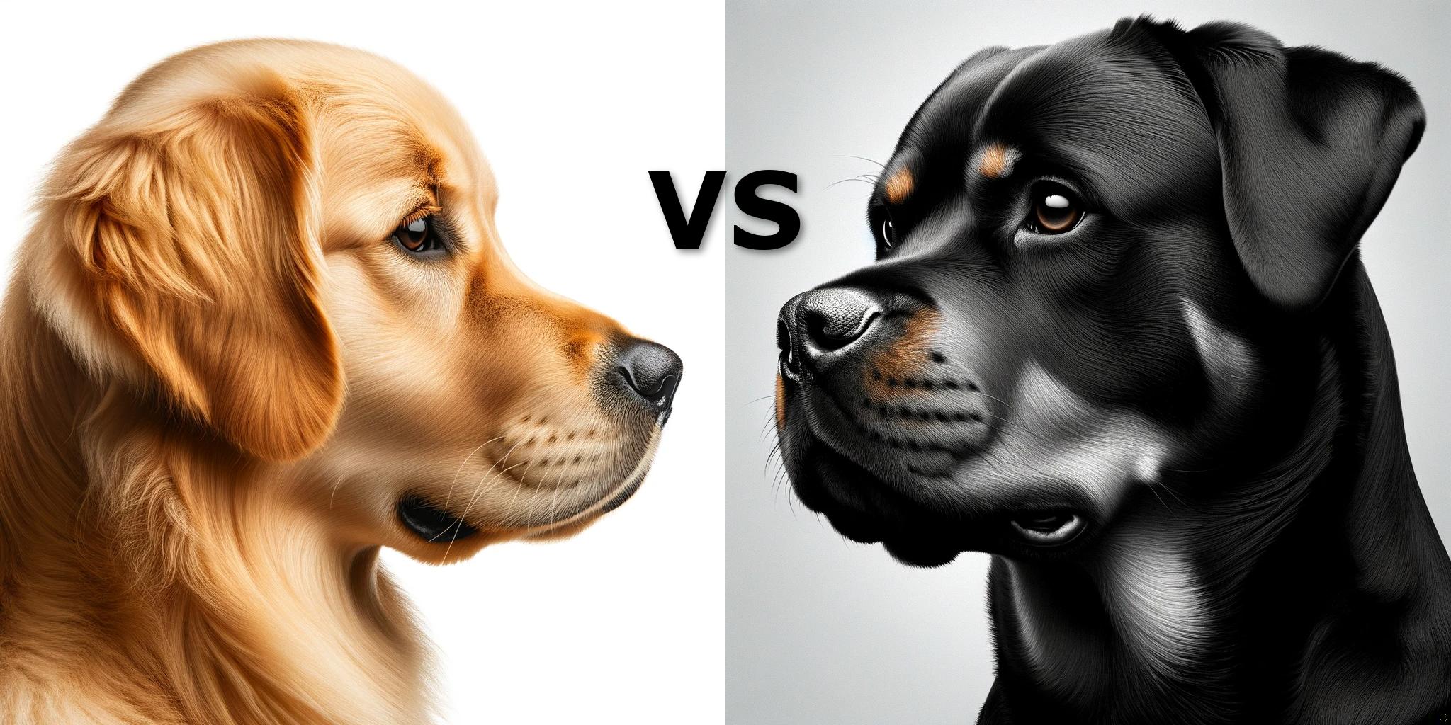 Golden Retriever vs Rottweiler - My Dog Breeds