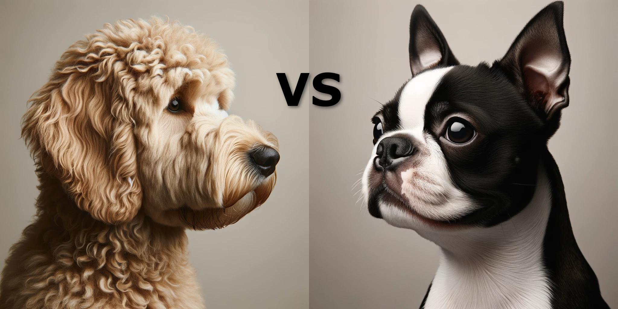 Labradoodle vs Boston Terrier - My Dog Breeds