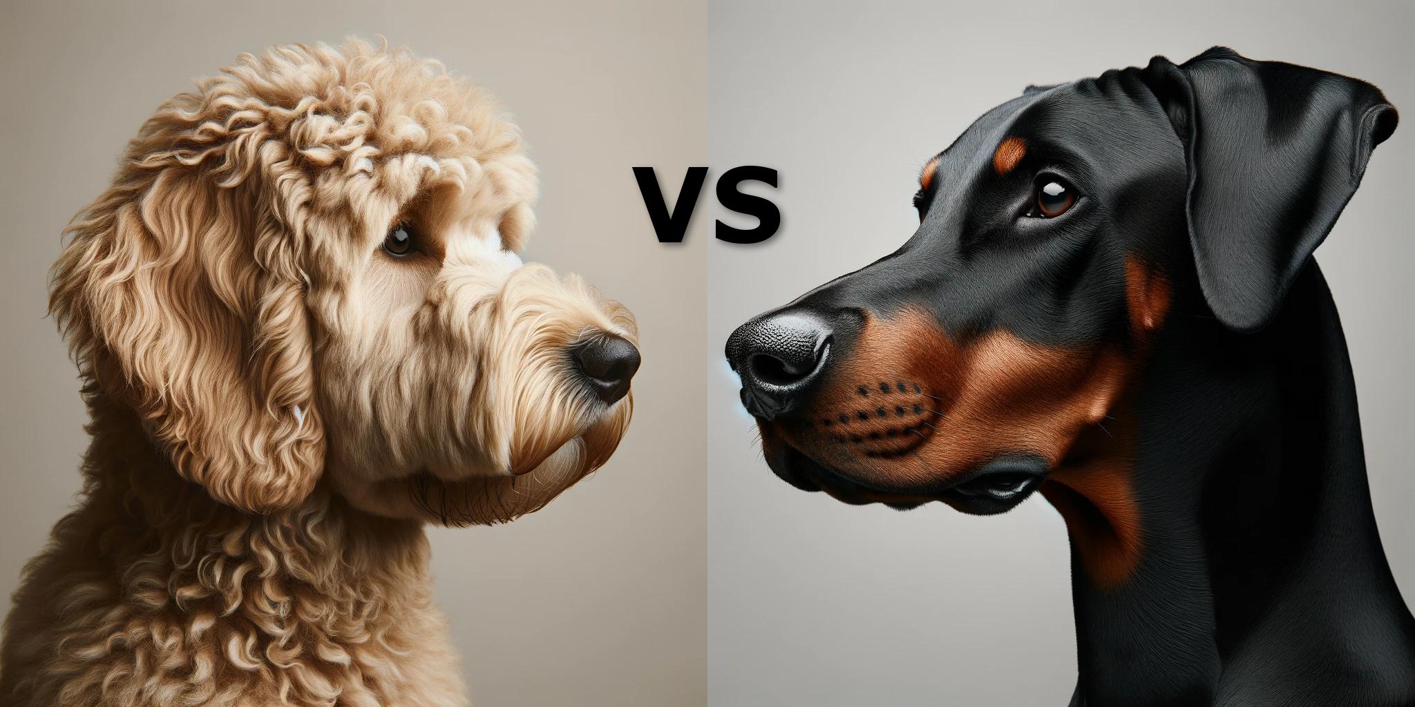Labradoodle vs Doberman Pinscher - My Dog Breeds