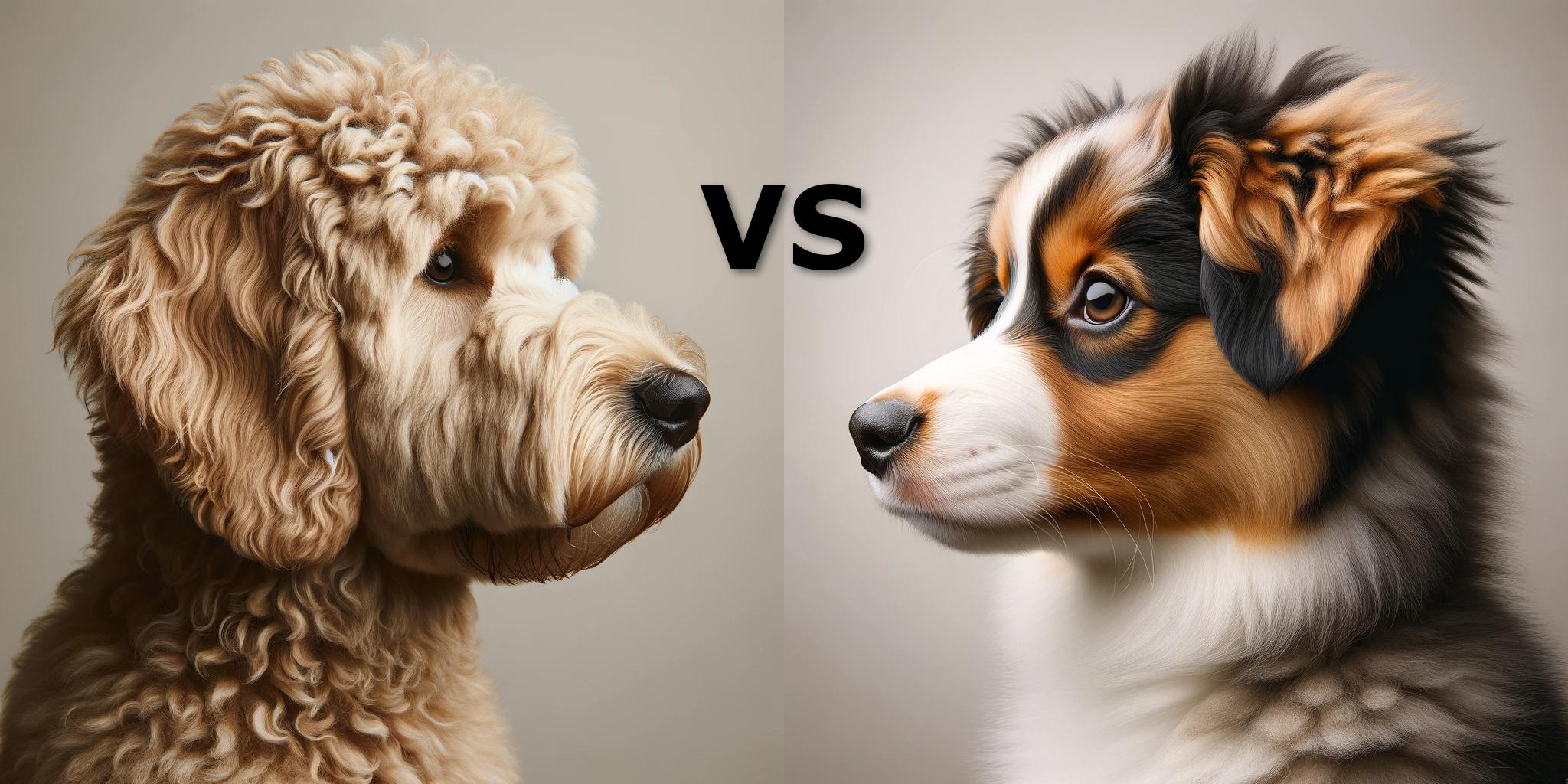 Labradoodle vs Miniature American Shepherd - My Dog Breeds
