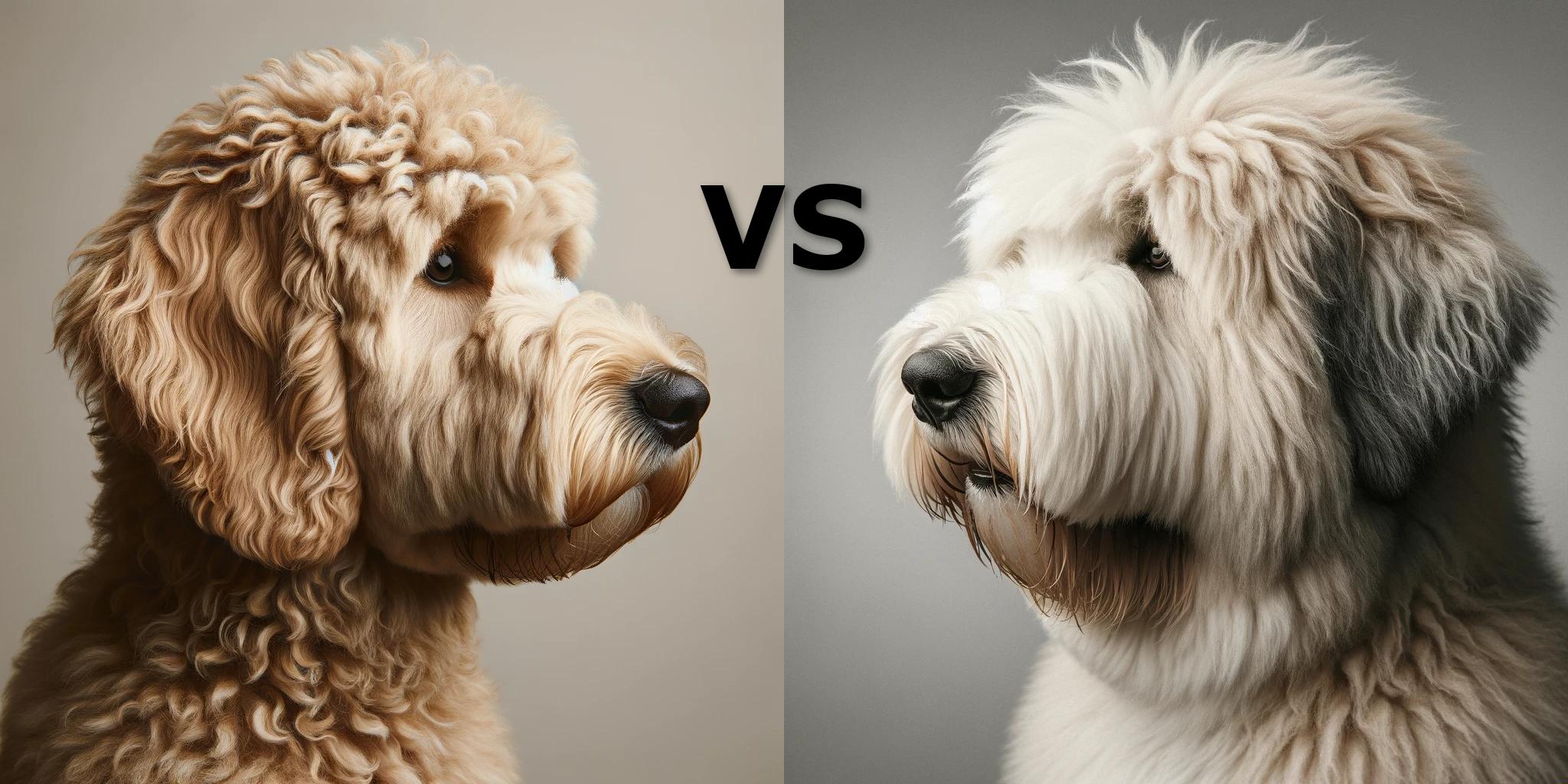 Labradoodle vs Old English Sheepdog - My Dog Breeds