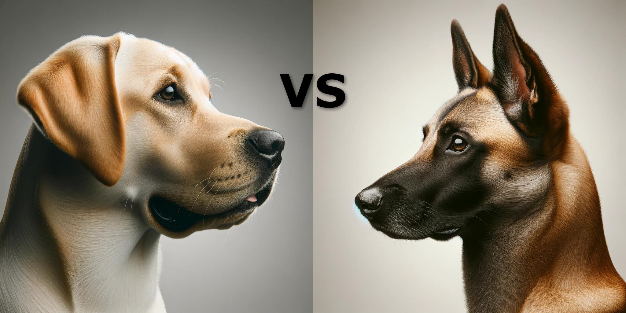 Labrador Retriever vs Belgian Malinois - My Dog Breeds