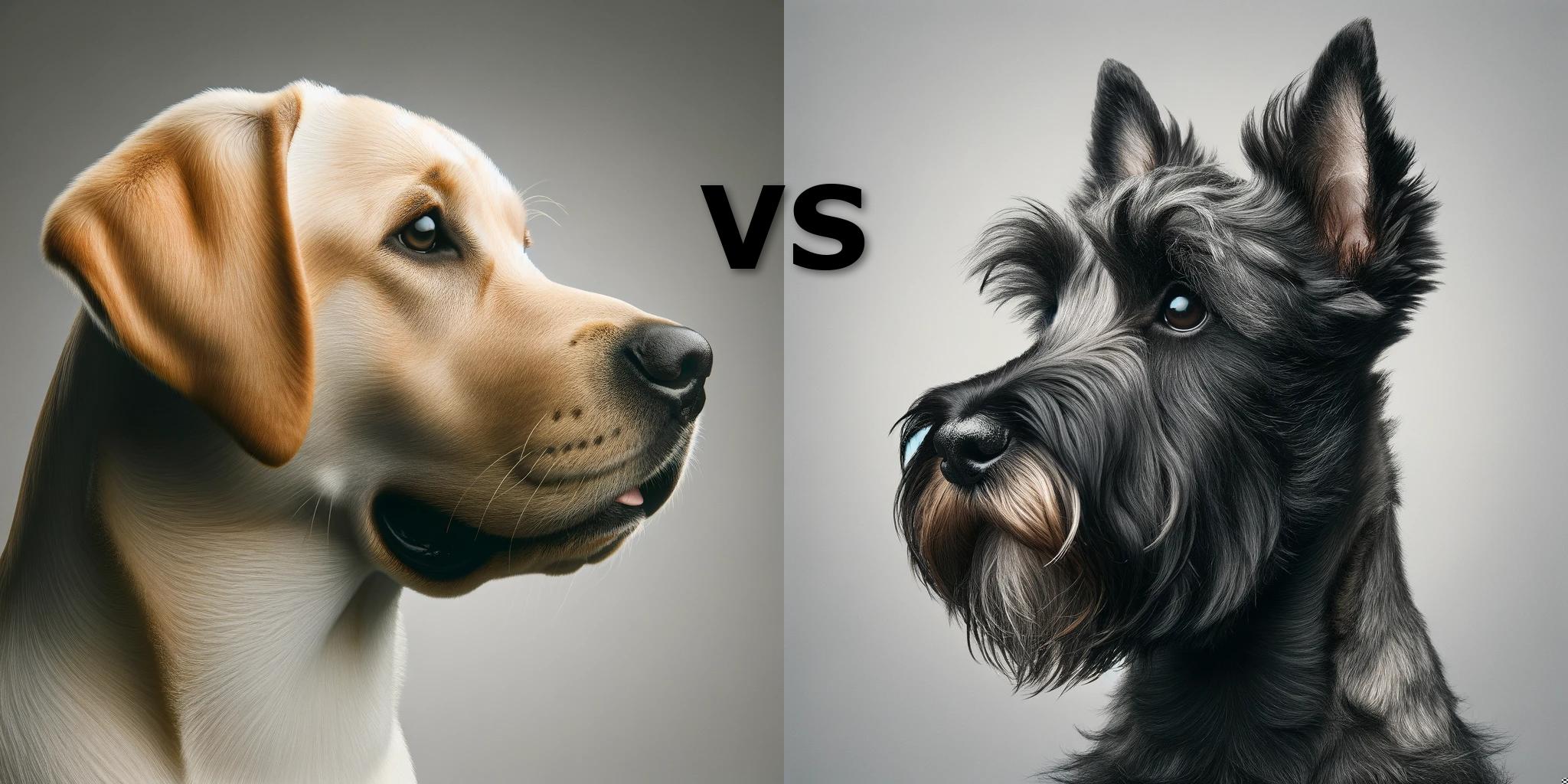Labrador Retriever vs Scottish Terrier - My Dog Breeds