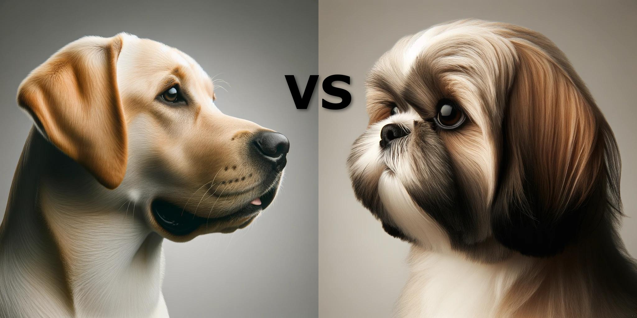 Labrador Retriever vs Shih Tzu - My Dog Breeds