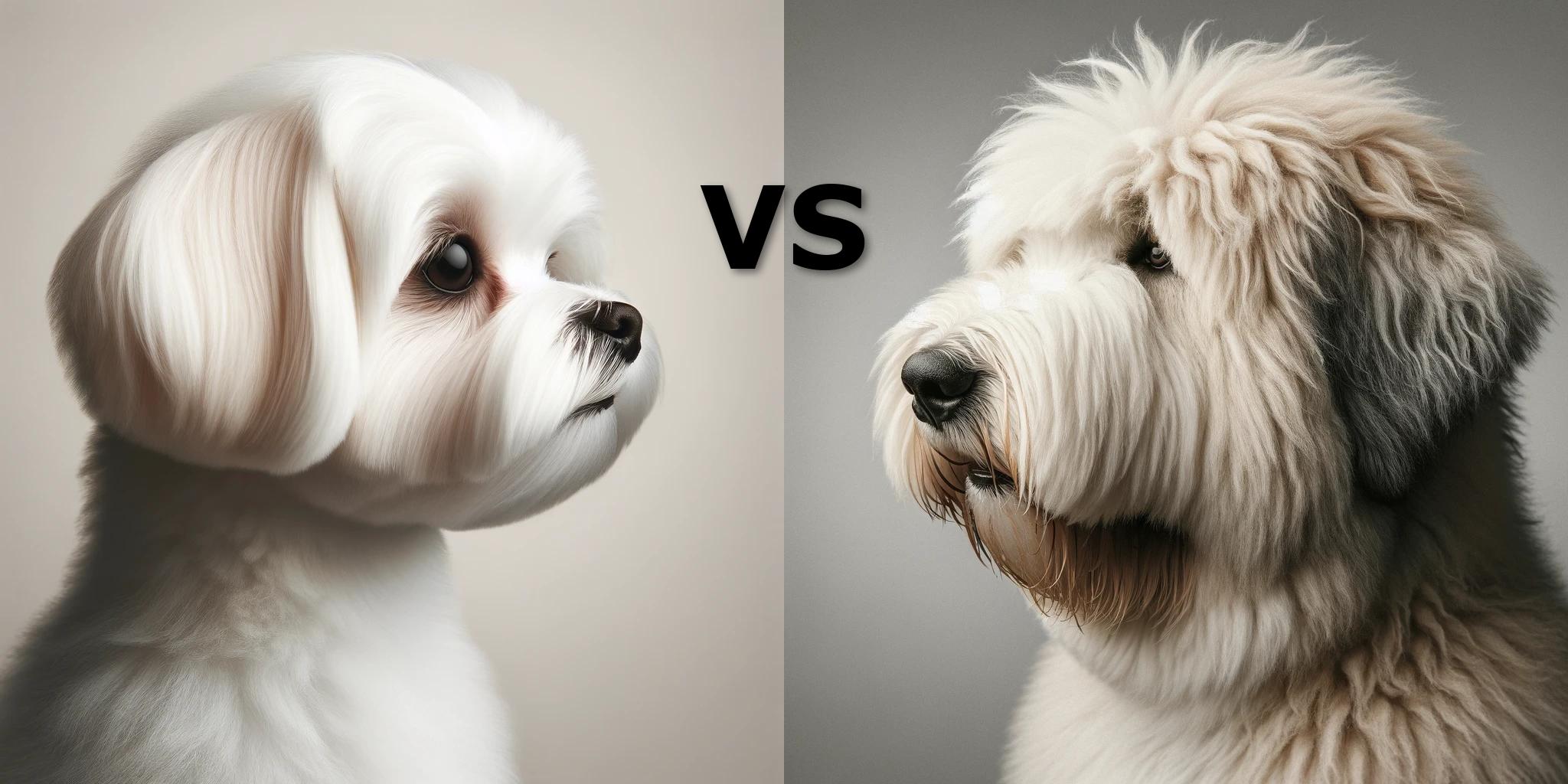 Maltese vs Old English Sheepdog - My Dog Breeds