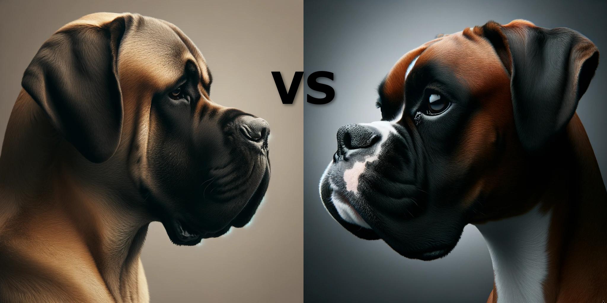 Mastiff vs Boxer - My Dog Breeds