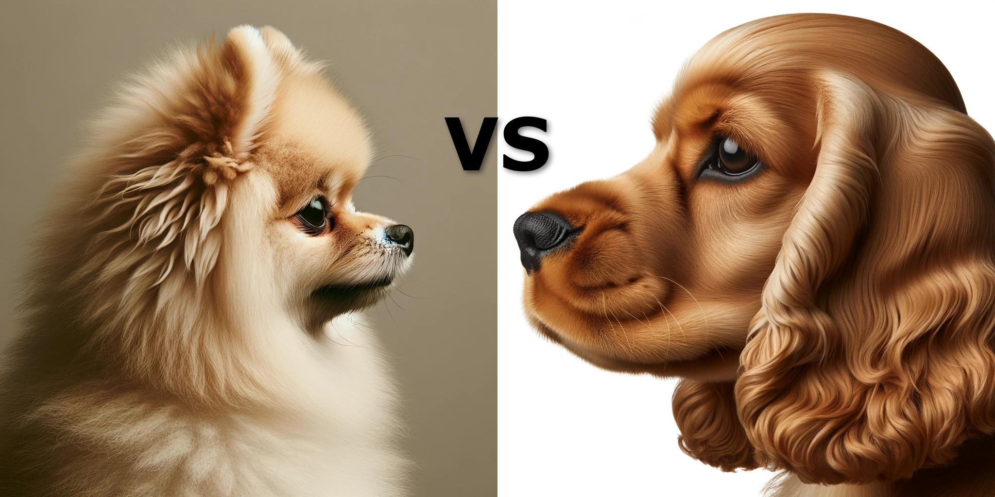 Pomeranian vs Cocker Spaniel - My Dog Breeds