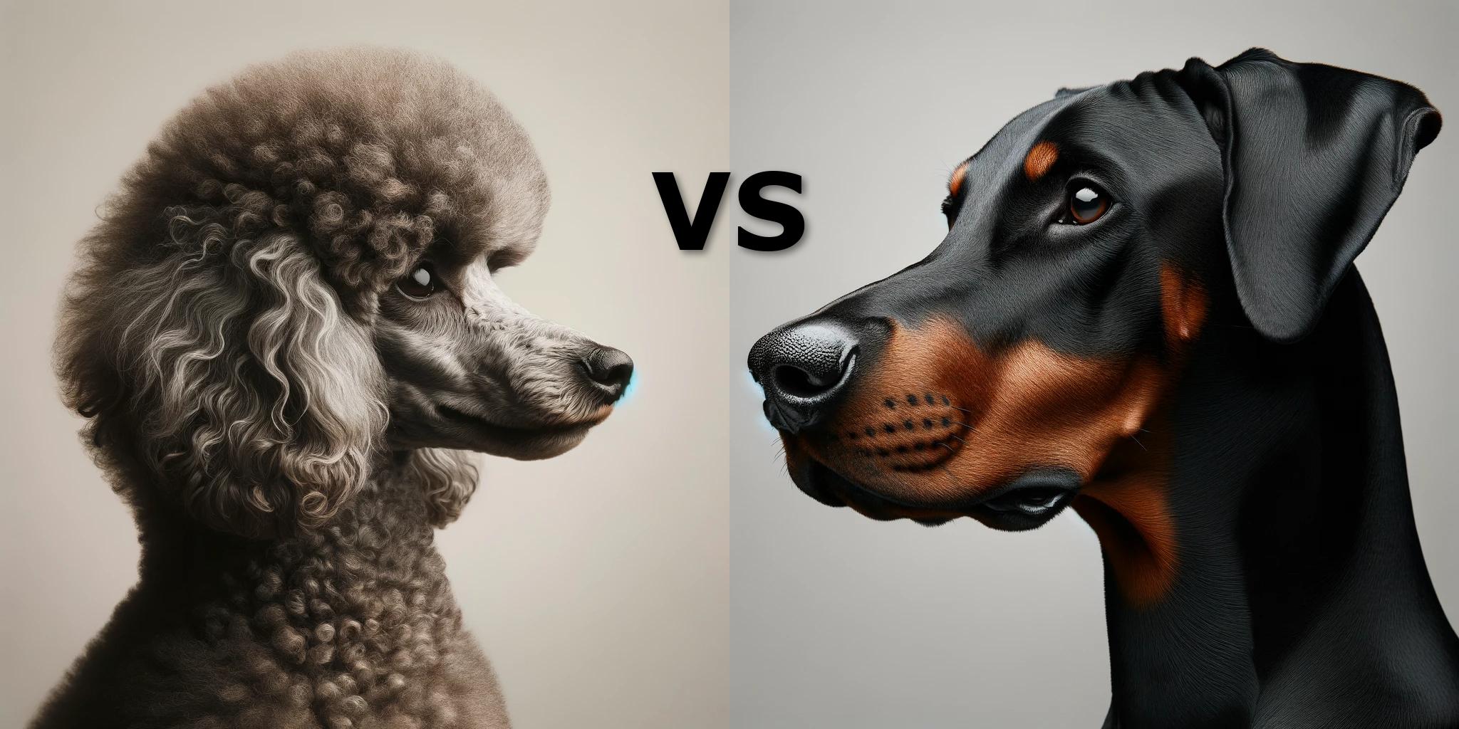 Poodle vs Doberman Pinscher - My Dog Breeds