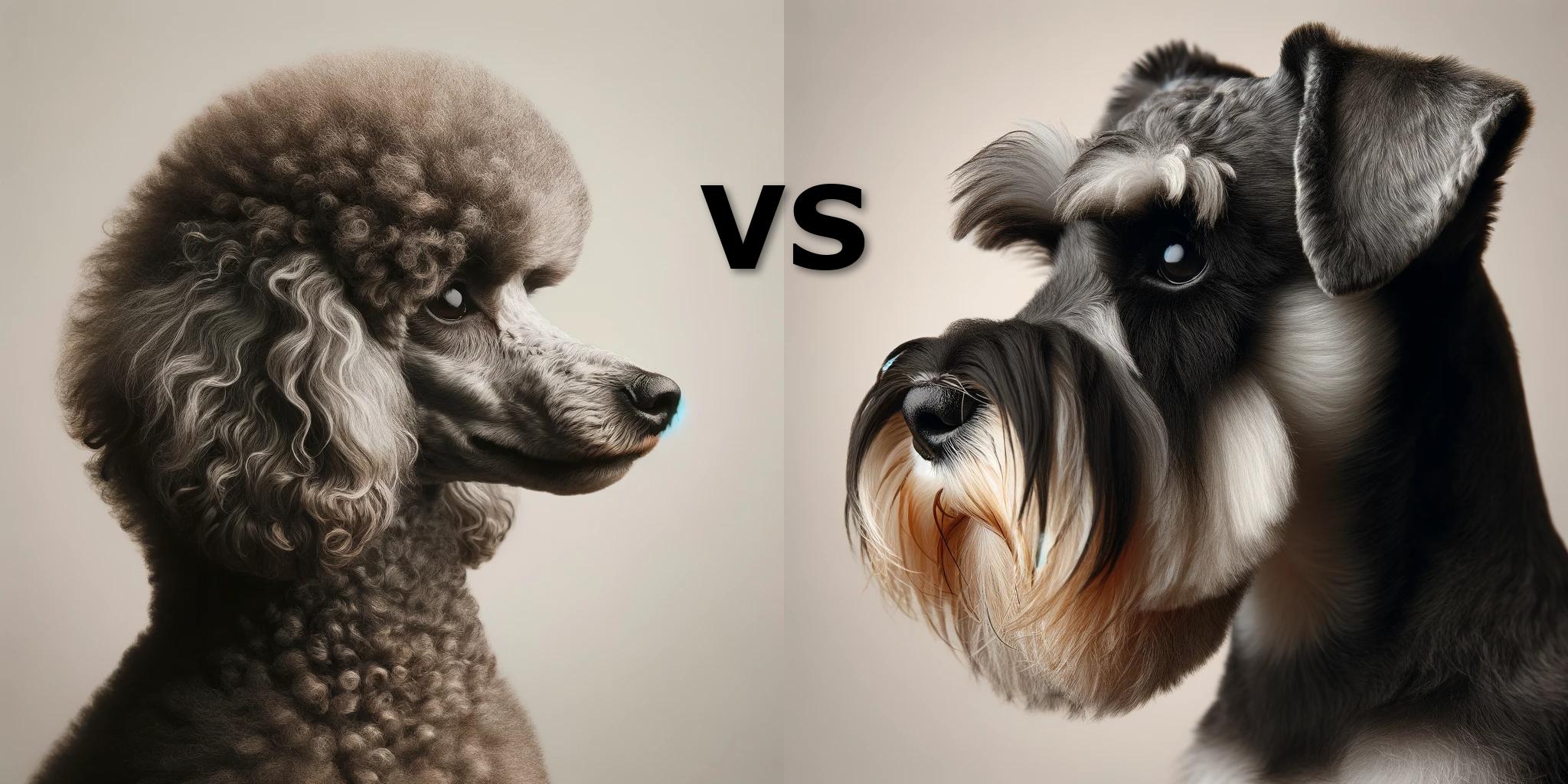 Poodle vs Miniature Schnauzer - My Dog Breeds